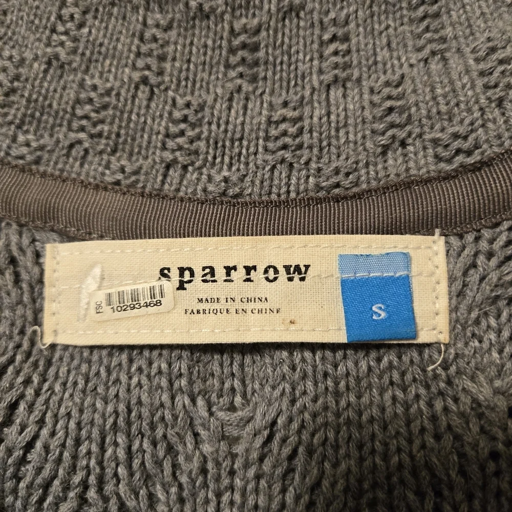 sparrow | Dresses | Sparrow Anthropologie Chunky Knit Cowlneck Sweater ...